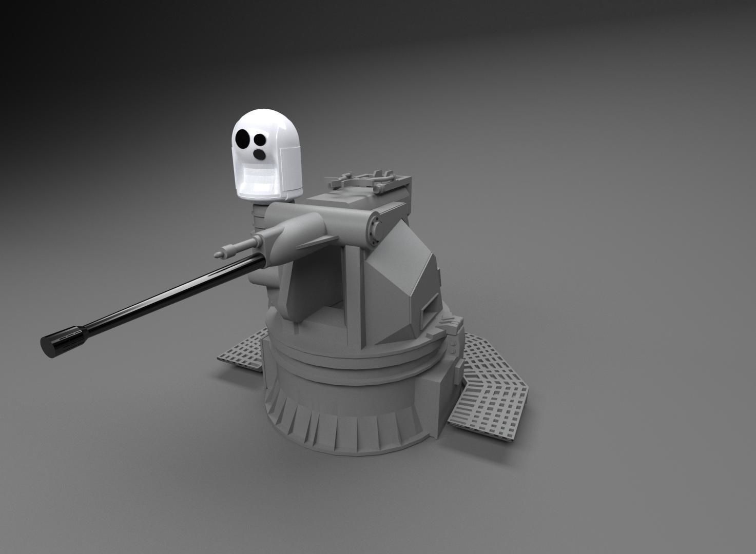 MK-38 Machine Gun System 3D model | CGTrader