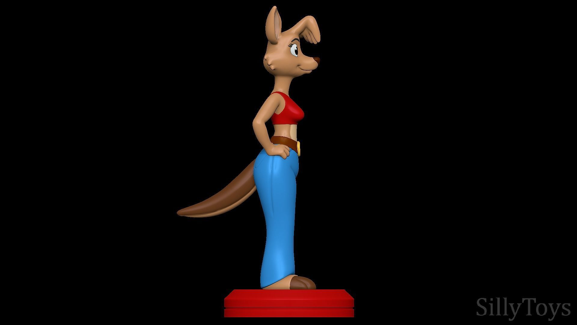 Matilda Roo Skippy Adventures in Bushtown 3D model 3D printable | CGTrader