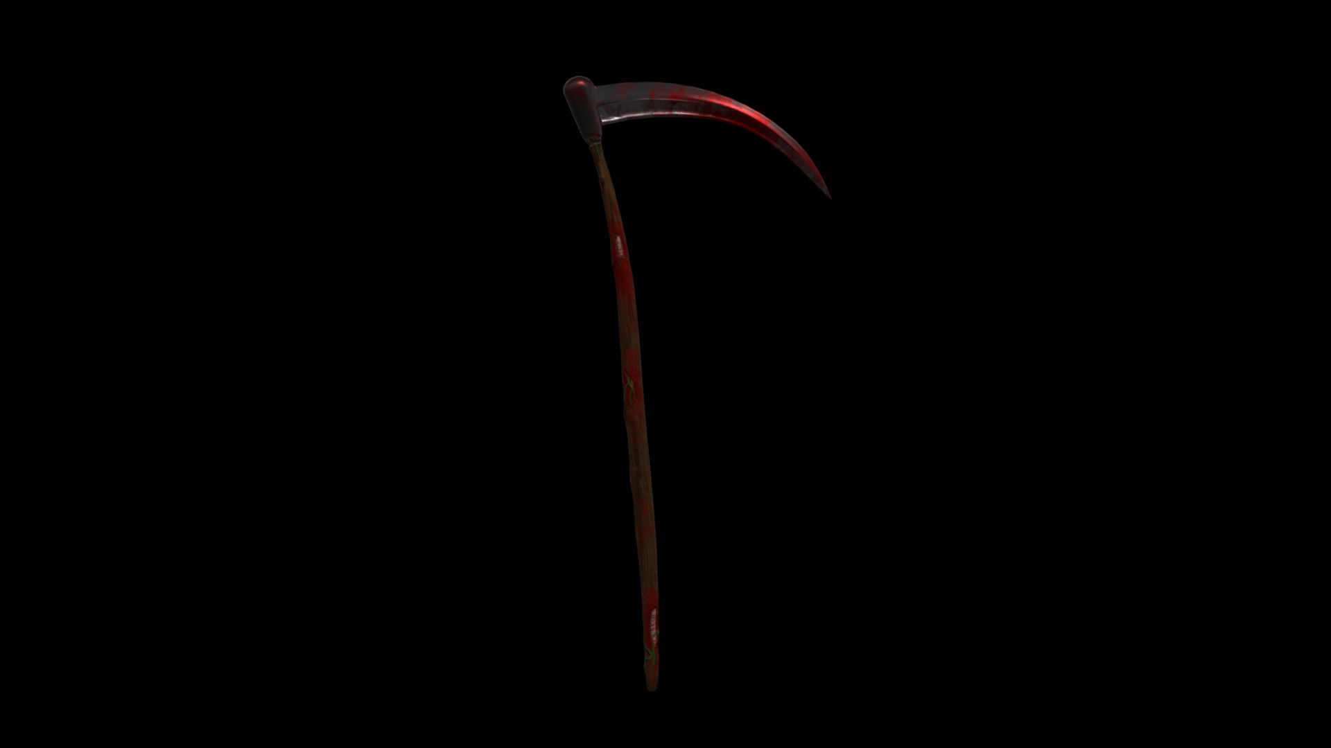 3D model Sickle covered in blood VR / AR / low-poly | CGTrader