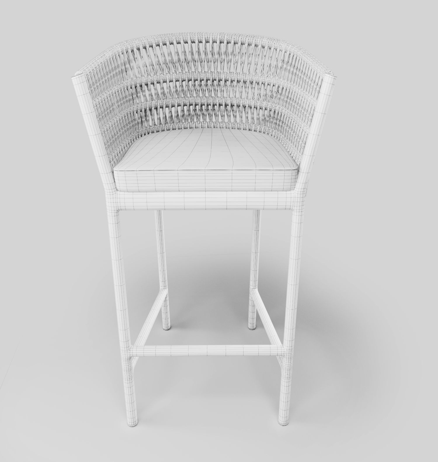 TIDELLI - 7315 - Kauai Bar Stool 3D model | CGTrader