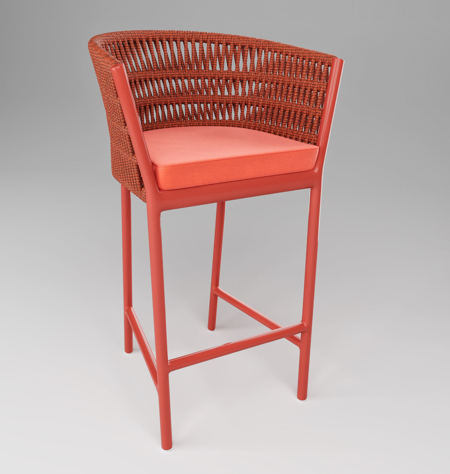 TIDELLI - 7315 - Kauai Bar Stool 3D model | CGTrader