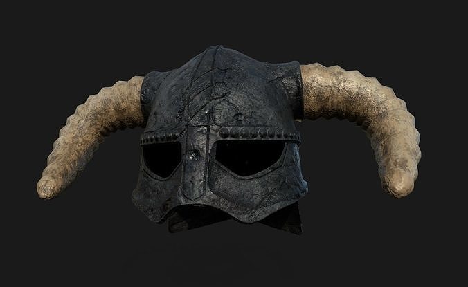 Skyrim Helm 3D model | CGTrader