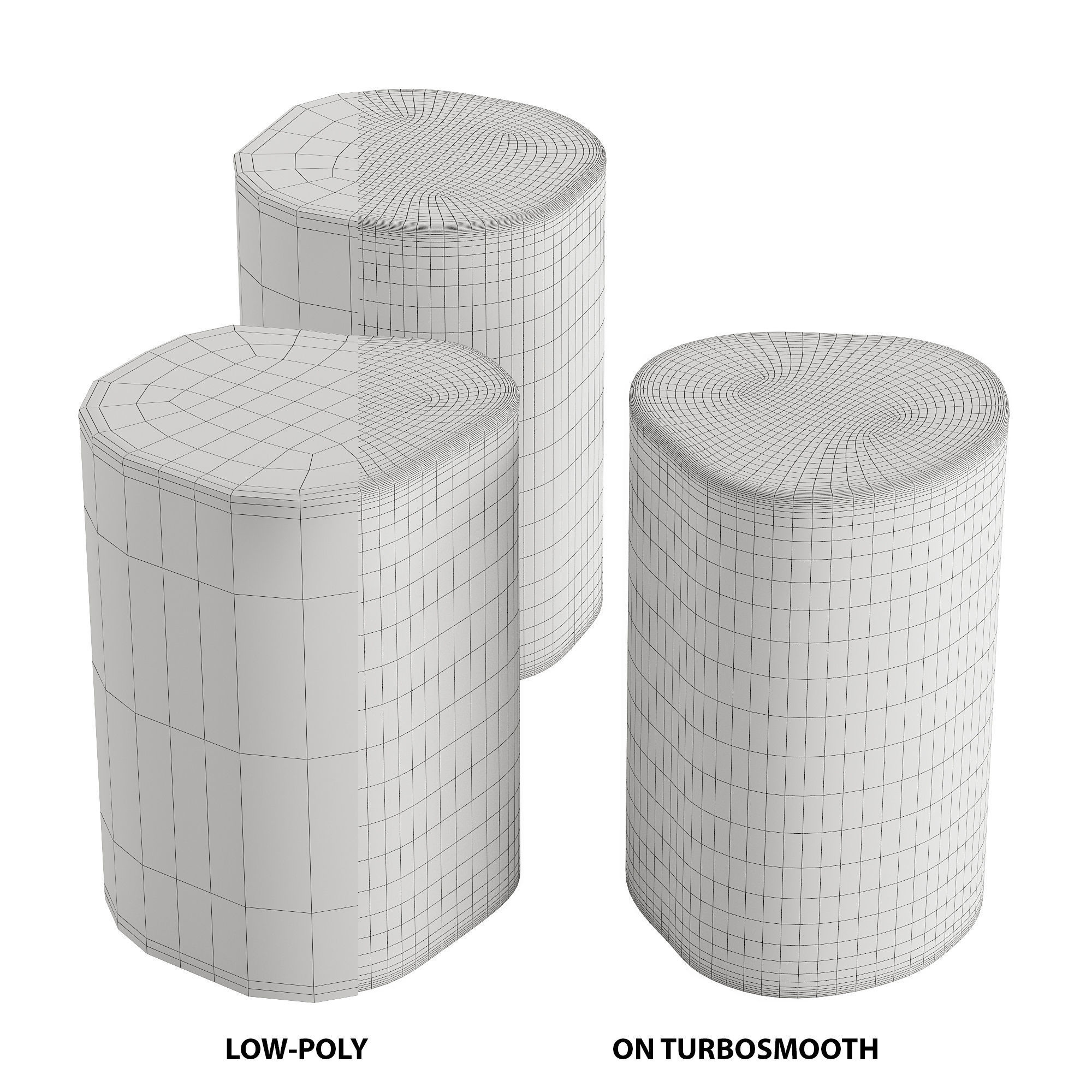 3D model Cattelan Italia Pancho Coffee Table VR / AR / low-poly | CGTrader