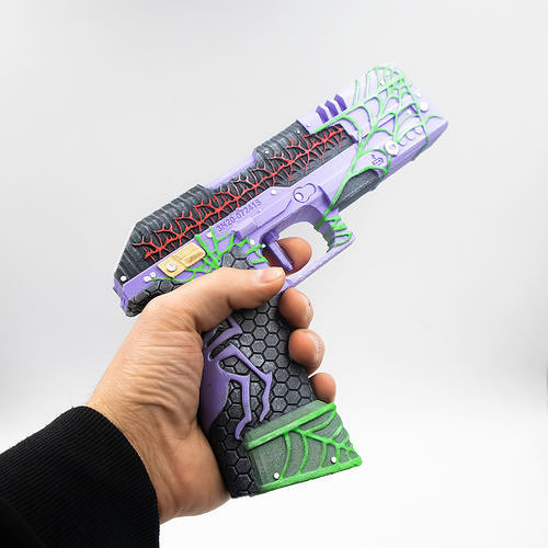 Apex Legends P2020 Shadow Web Skin Pistol Prop 3D printing 3D model 3D ...