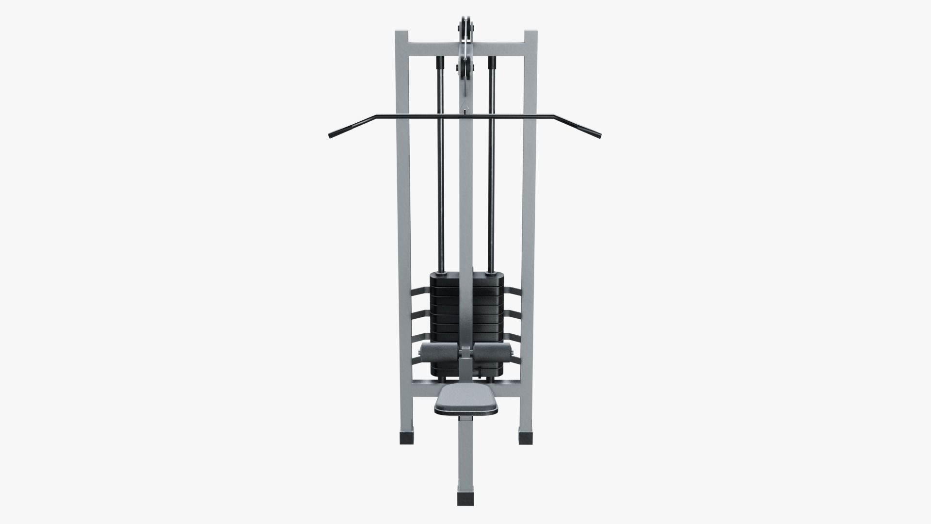 3D model Lat Pulldown Machine VR / AR / low-poly | CGTrader