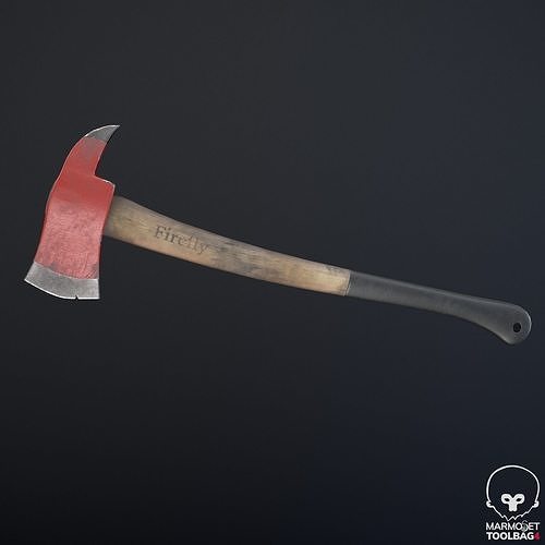 3D model Fire Axe VR / AR / low-poly | CGTrader