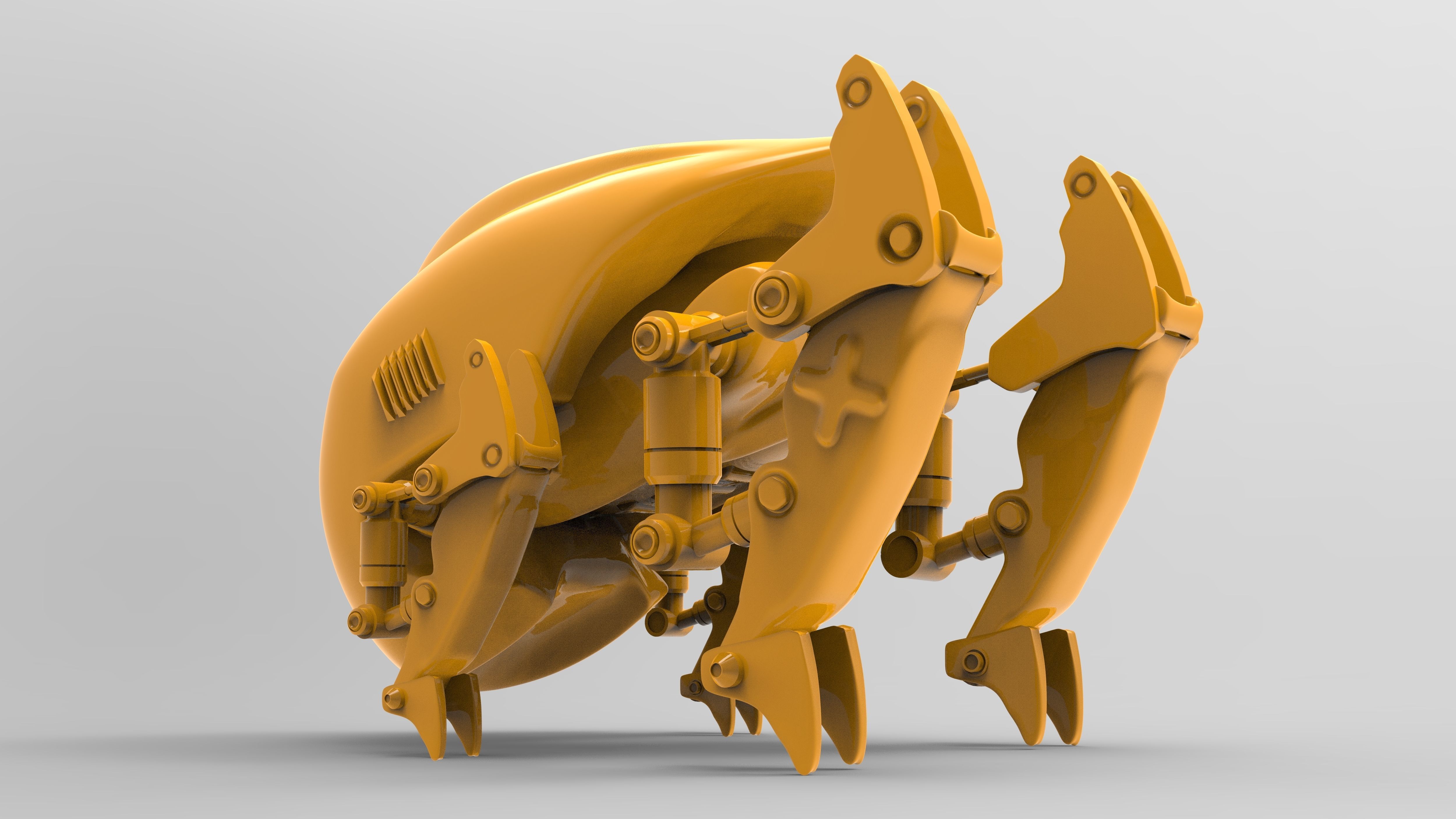 Locust Robothelmets Series Sci Fi 3D model 3D printable | CGTrader
