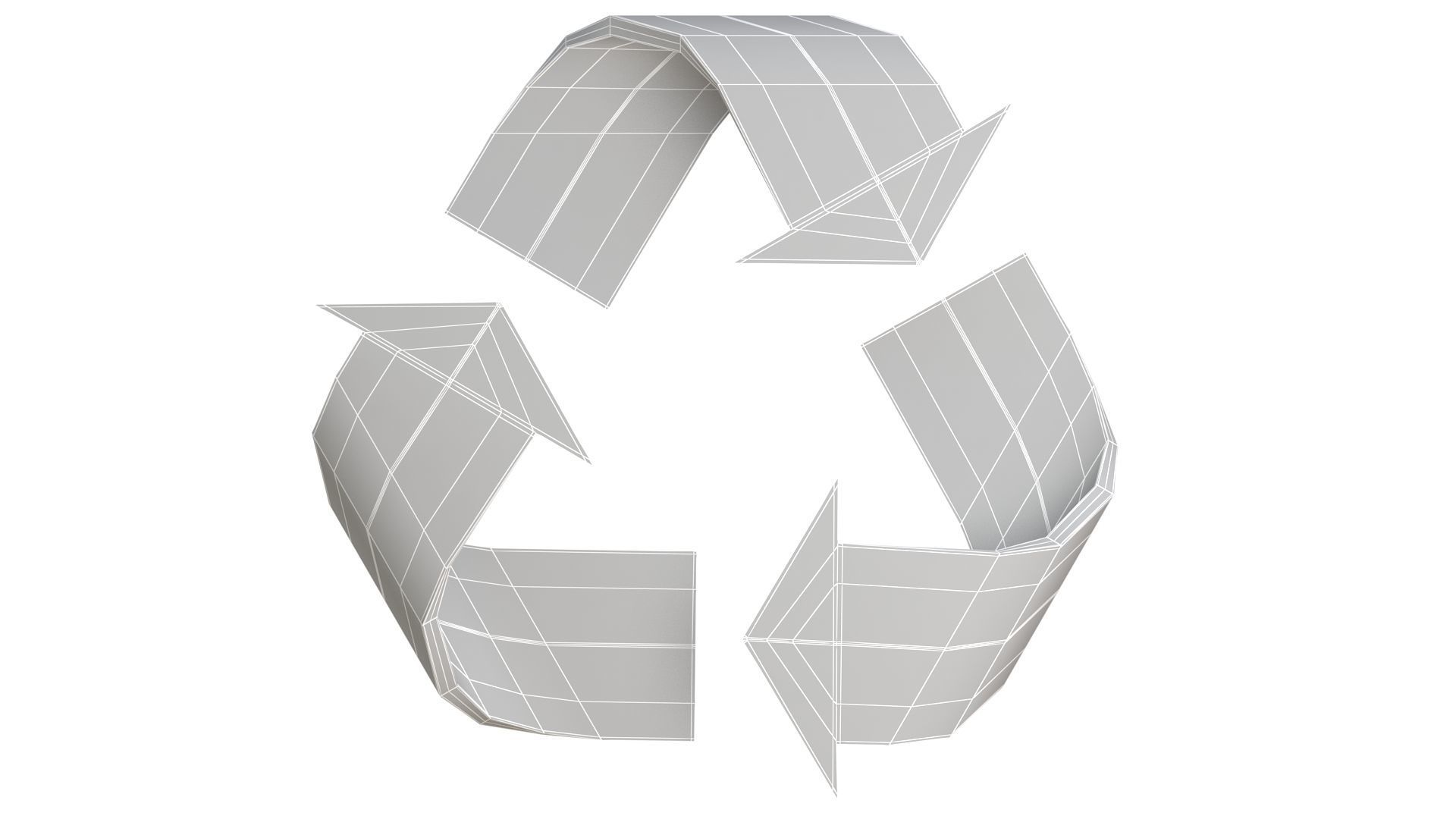 Recycle Logo 3D model | CGTrader