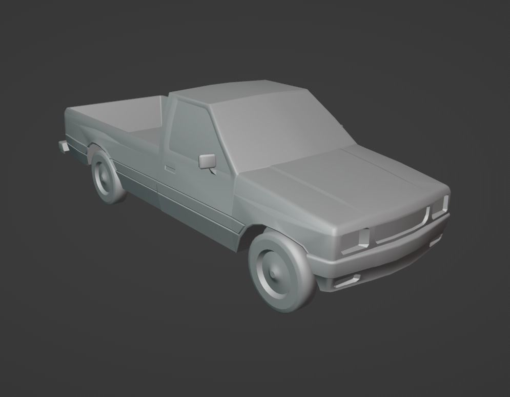3D model Chevrolet Luv VR / AR / low-poly | CGTrader