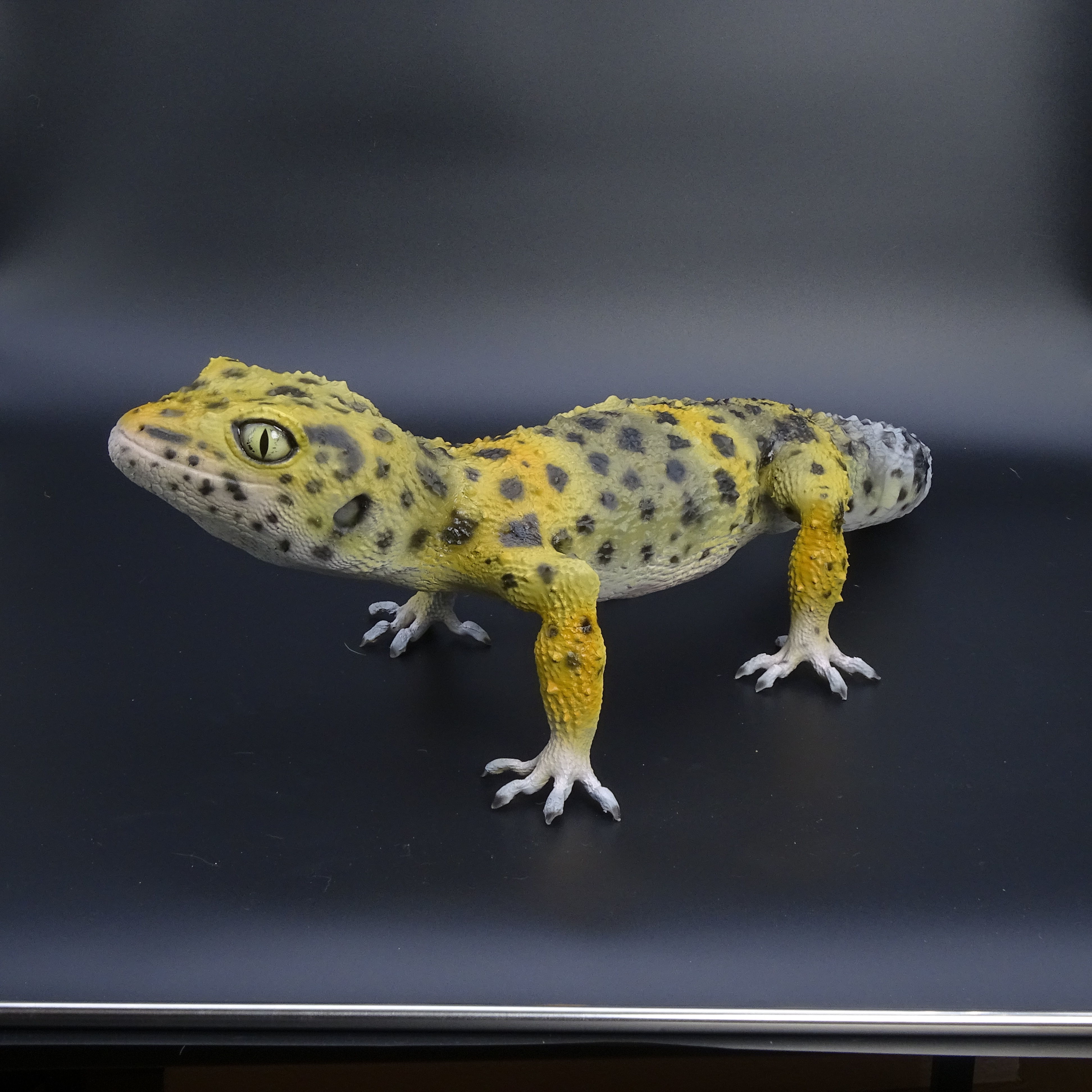 Leopard Gecko Female Eublepharis macularius STL 3D print model 3D model ...