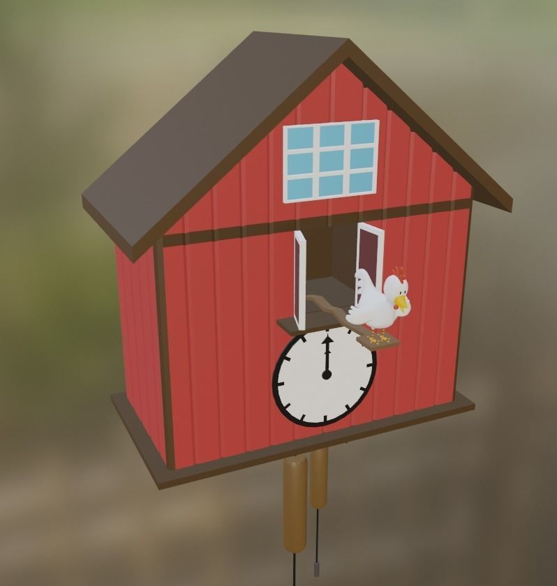 3D model Peekaboo Cartoon VR / AR / low-poly | CGTrader