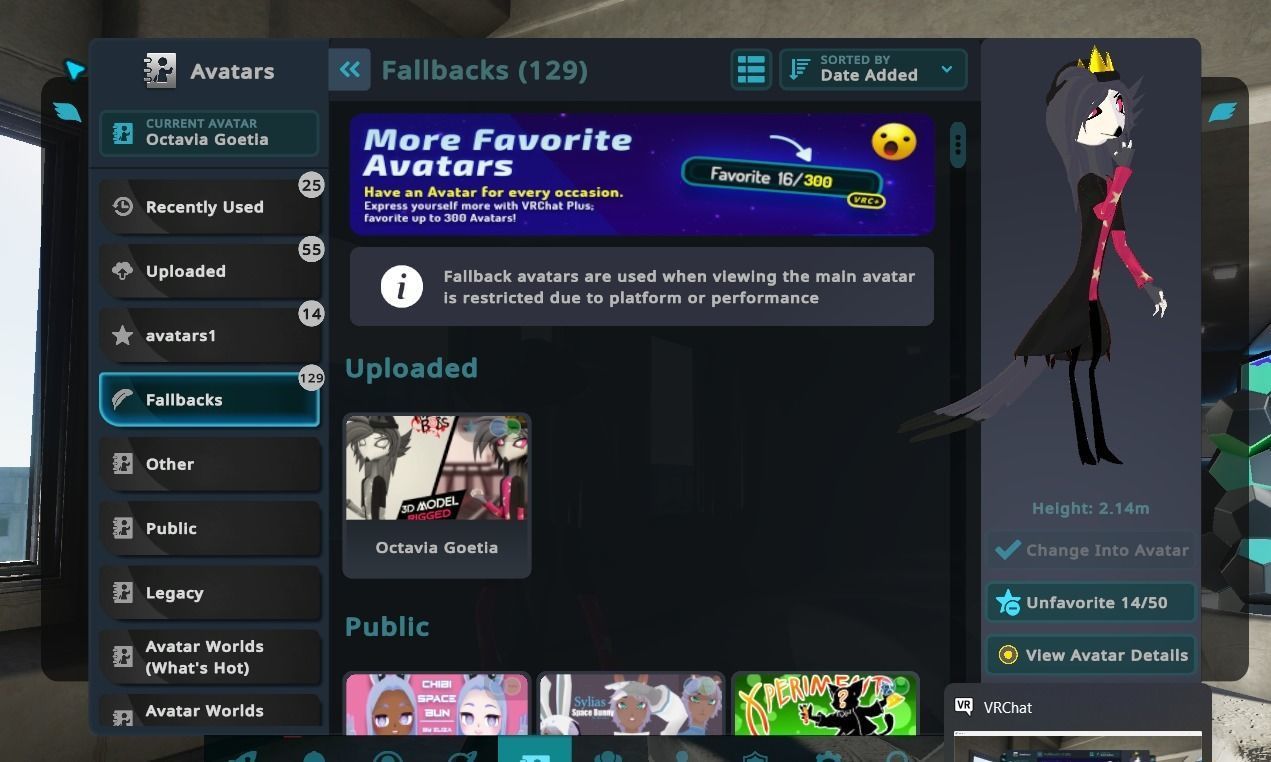 3D model Octavia Goetia from Helluva Boss VRChat Avatar VR / AR / low ...
