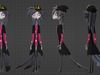 3D model Octavia Goetia from Helluva Boss VRChat Avatar VR / AR / low ...