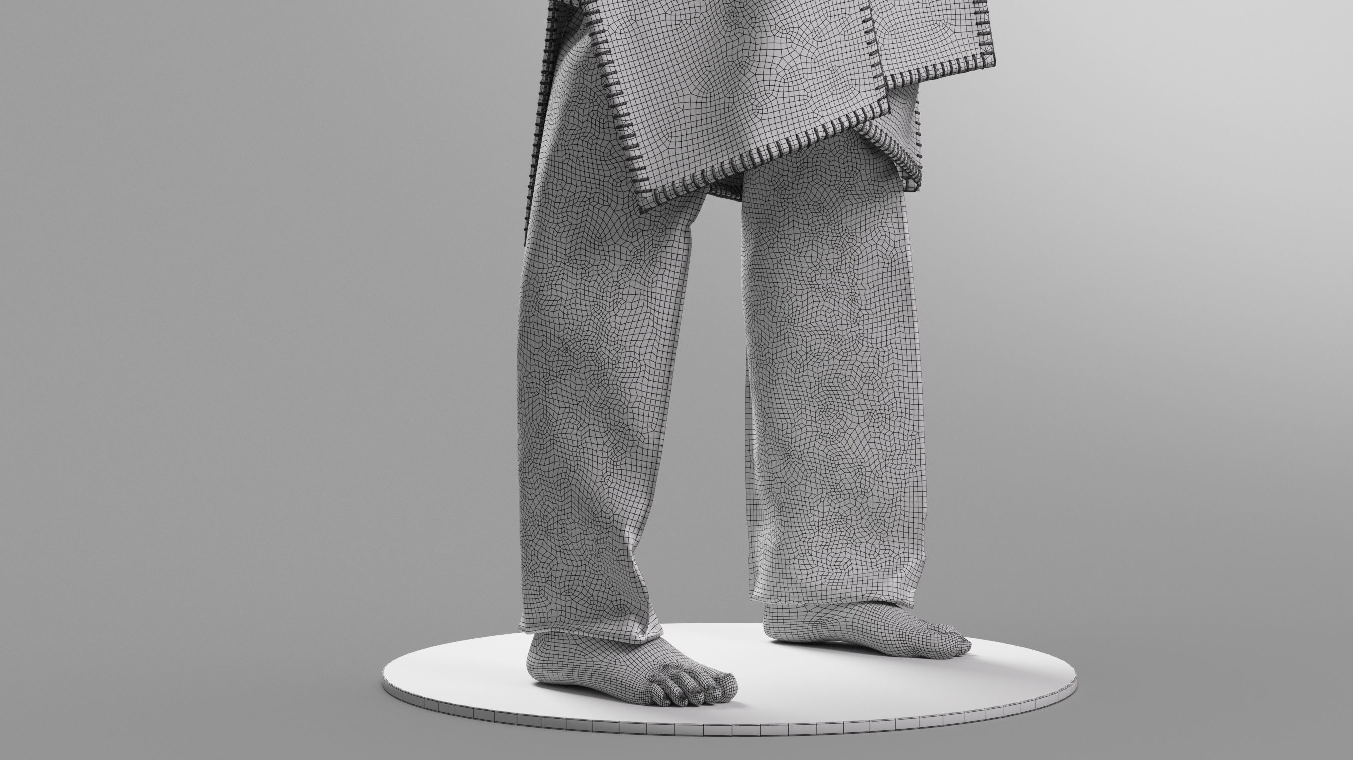 Moncler Wool Poncho Camel v2 3D model | CGTrader