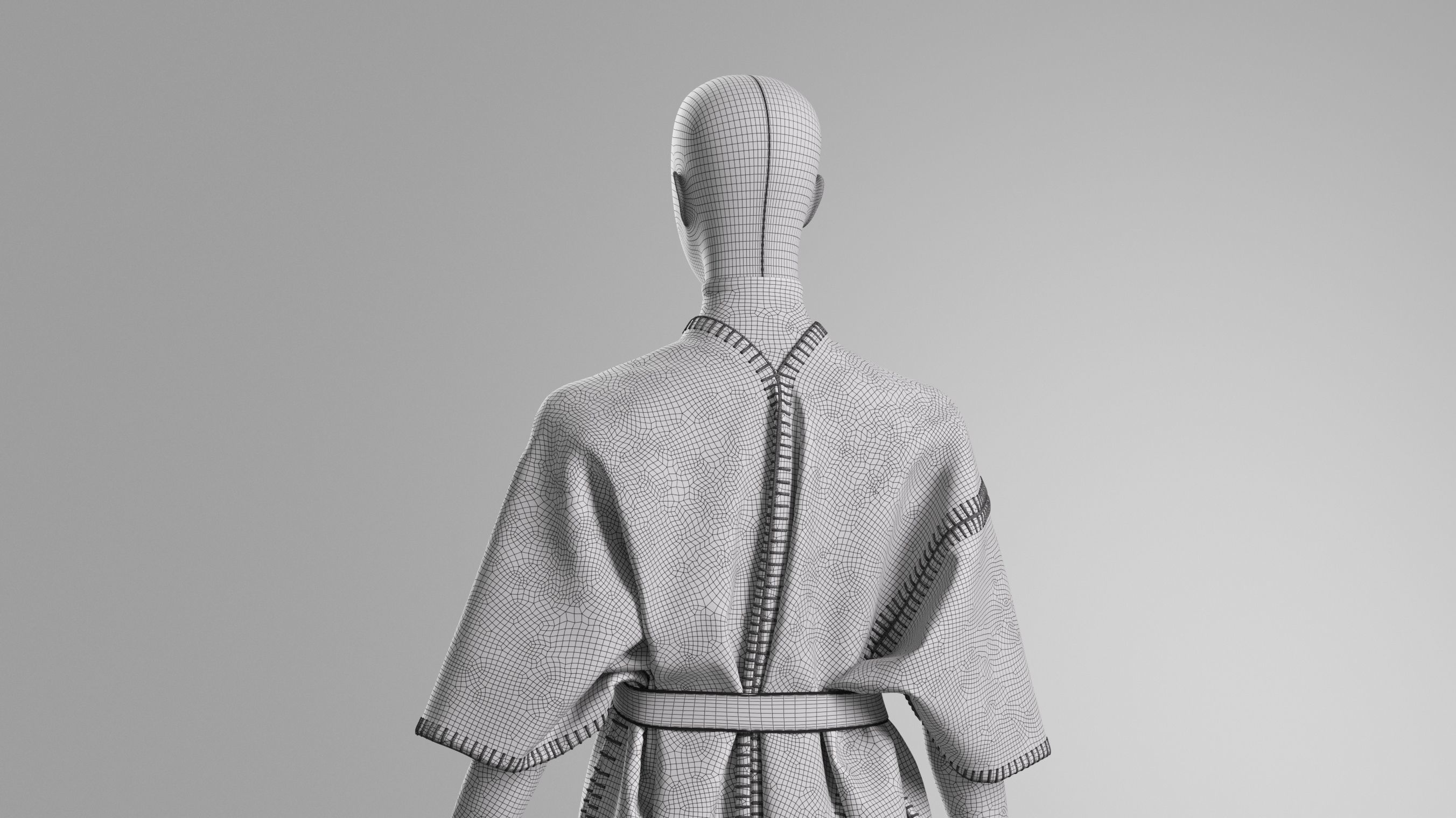 Moncler Wool Poncho Camel v2 3D model | CGTrader