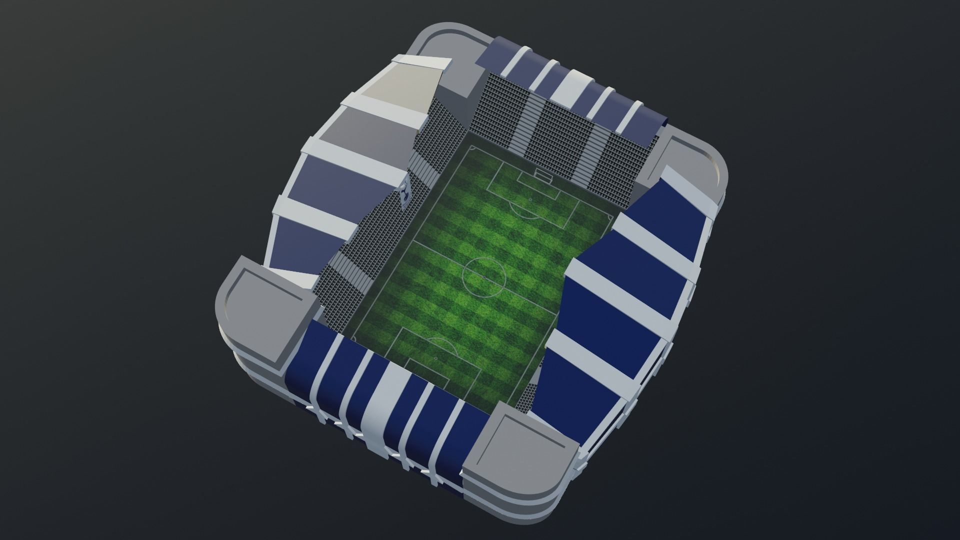 3D model Football Stadium - Tottenham Hotspur VR / AR / low-poly | CGTrader