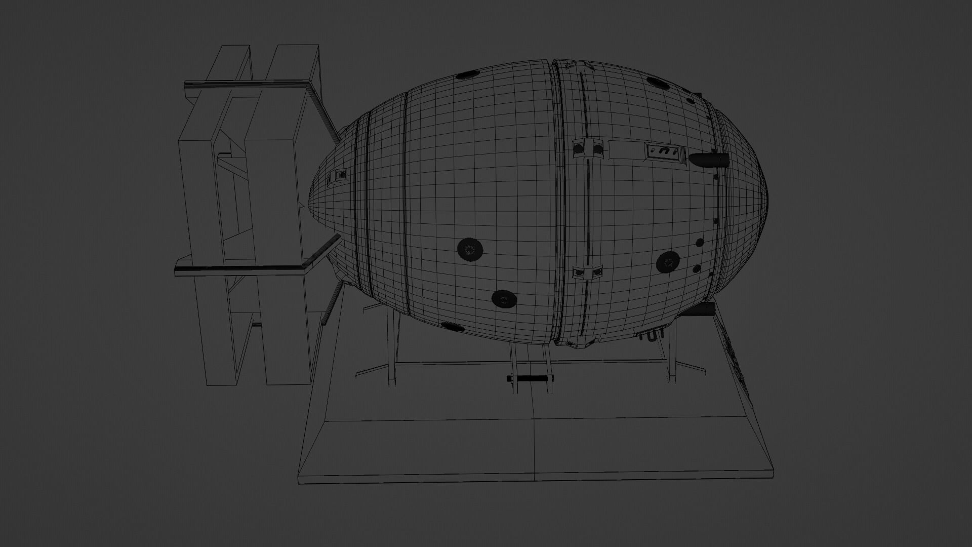 Fallout 4 NukeBomb free 3D model 3D printable | CGTrader