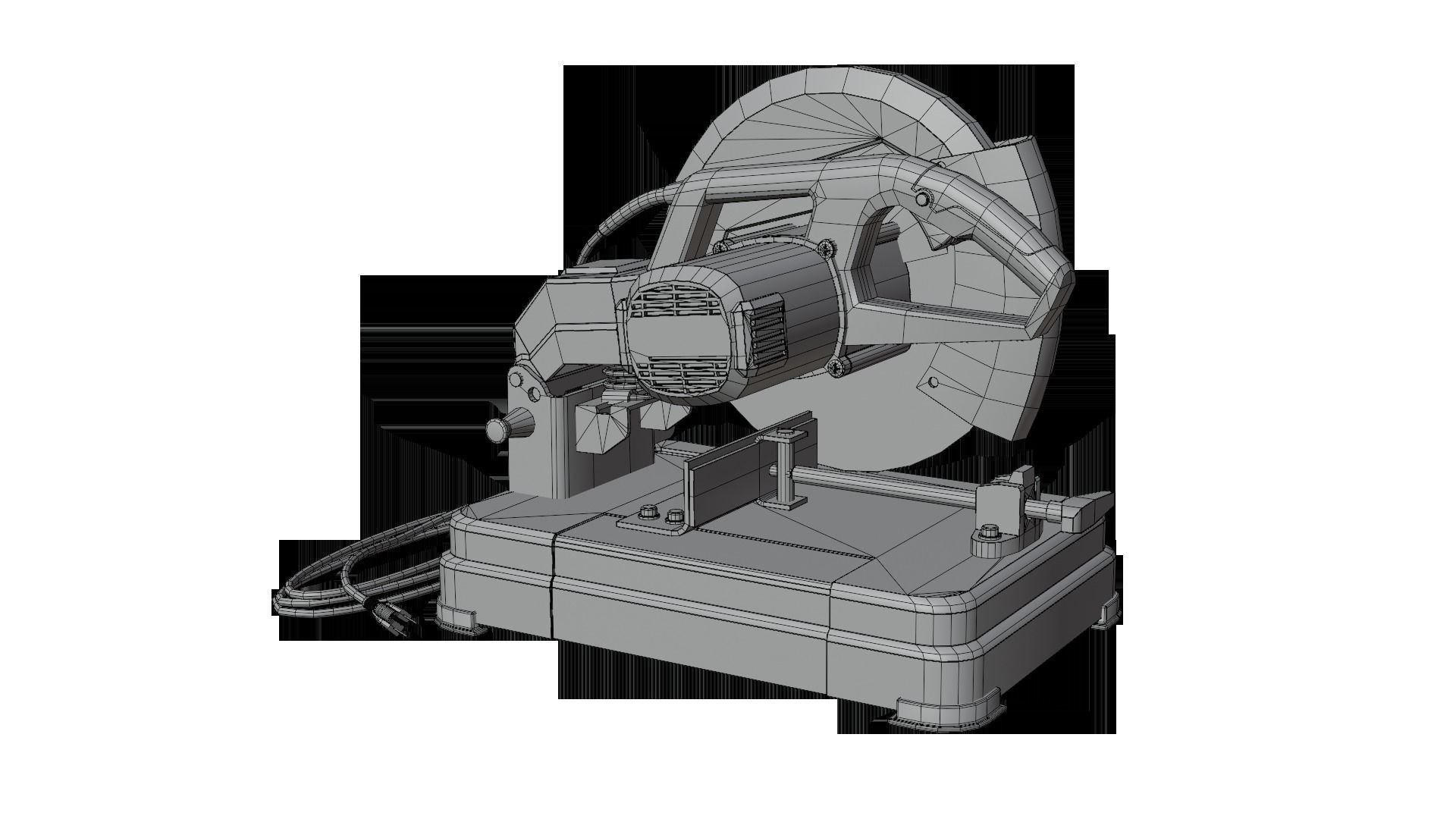 Cut off Machine 3D model | CGTrader