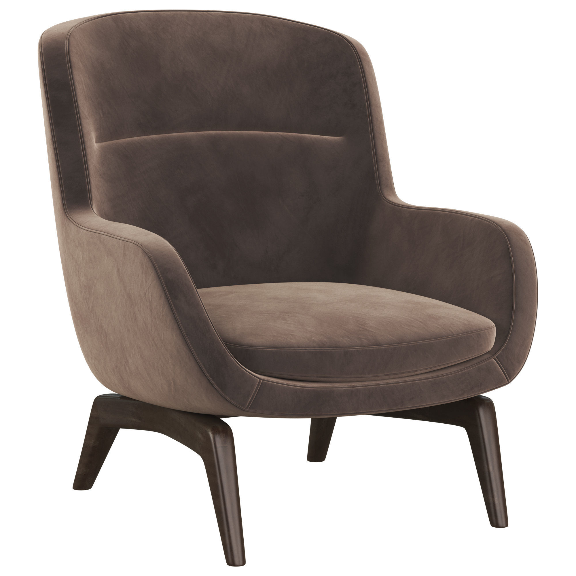 3D model Minotti Belt armchair VR / AR / low-poly | CGTrader