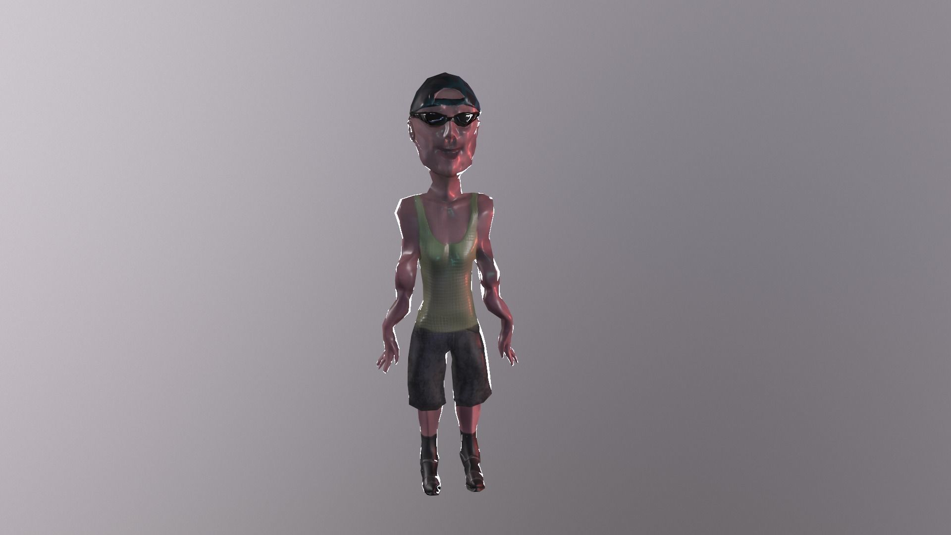 3D model low poly casual guy VR / AR / low-poly | CGTrader