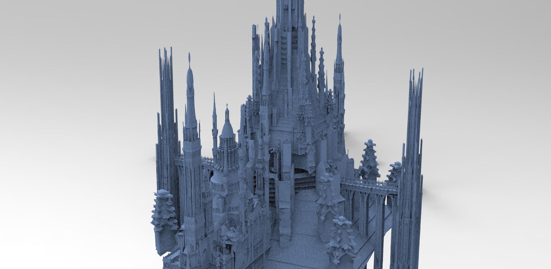 Advanced Civilization Tower Design 2 3D model | CGTrader