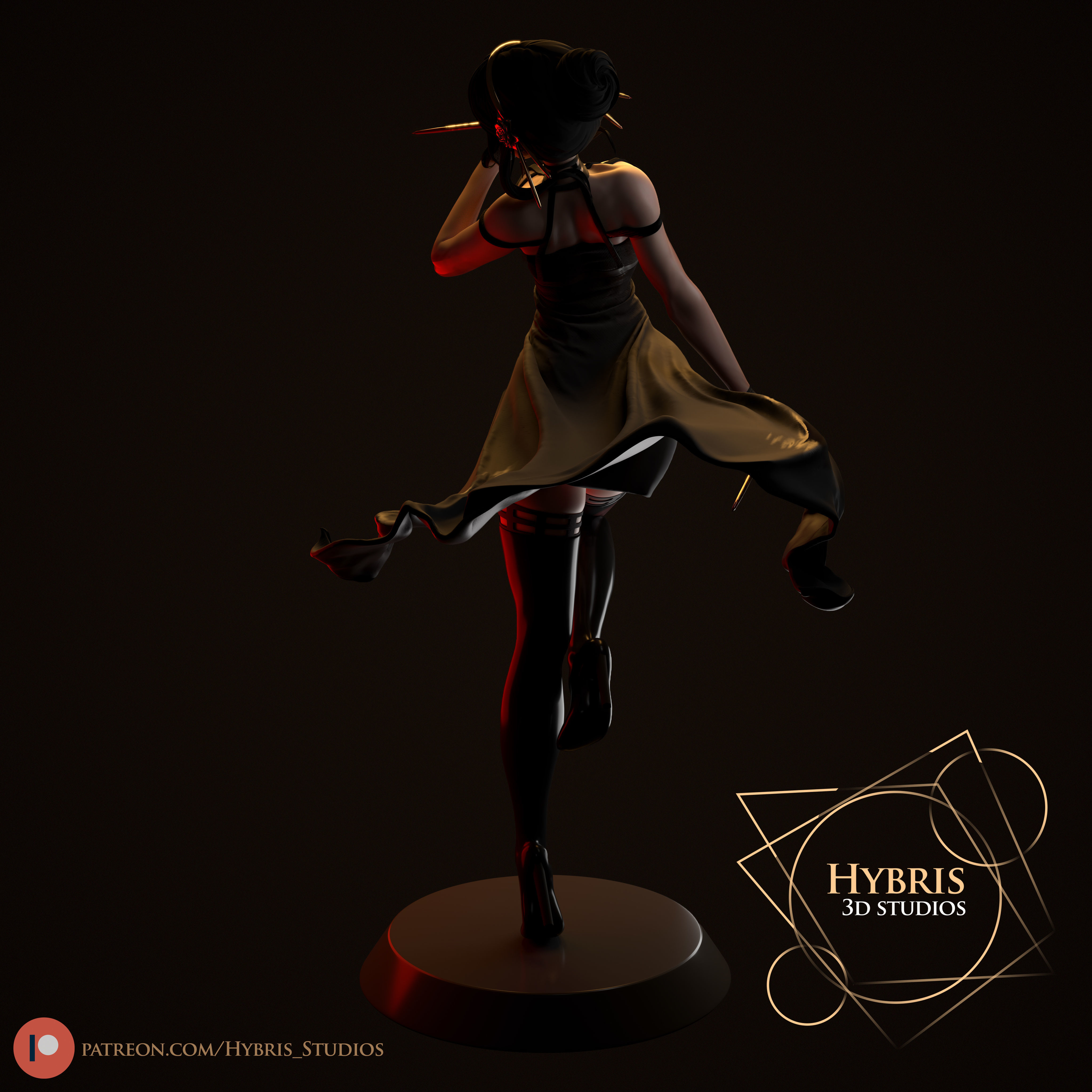 Yor Briar Full dress 3D model 3D printable | CGTrader