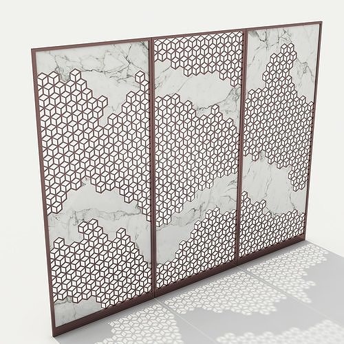 Metal Panels 3D model | CGTrader