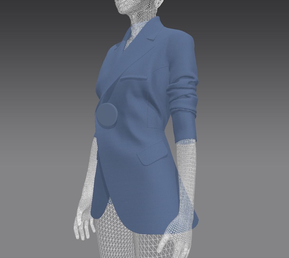 suit-Marvelous Designer 3D model | CGTrader