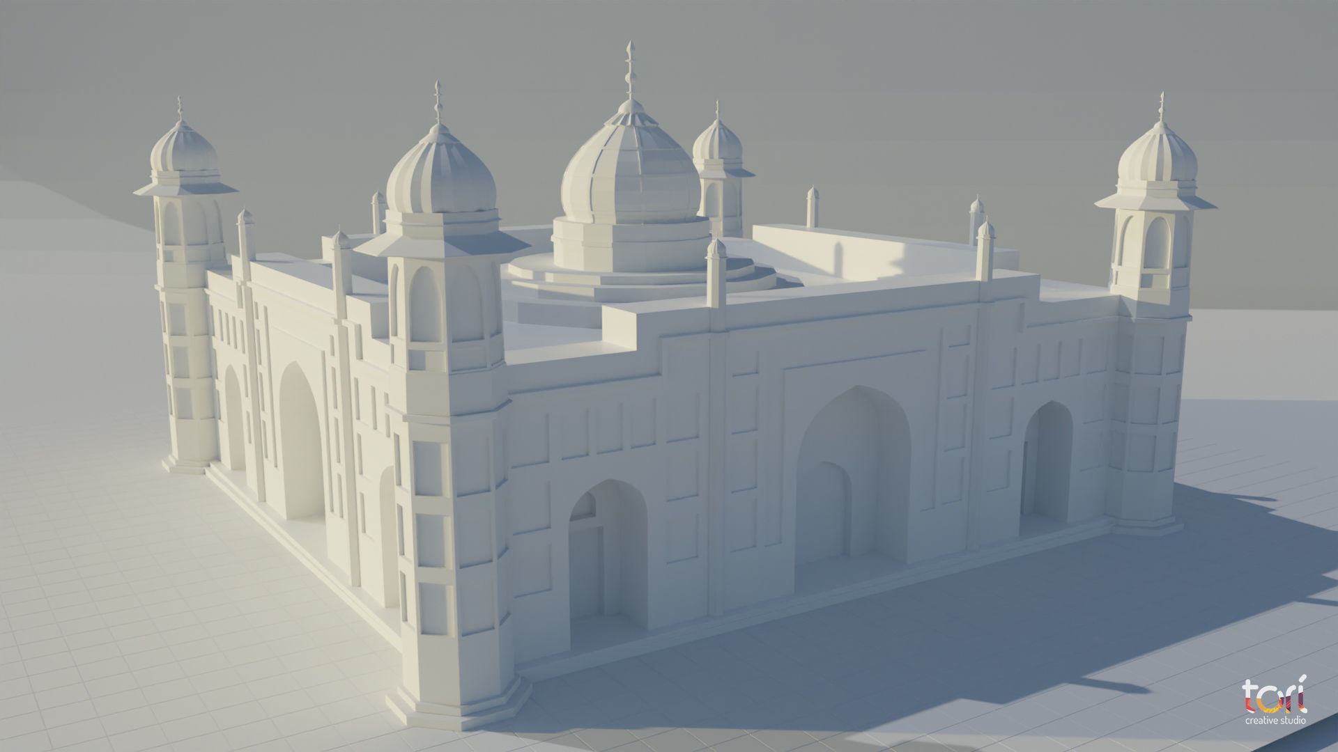 Lalbagh Fort- Old Dhaka - Bangladesh 3D model | CGTrader