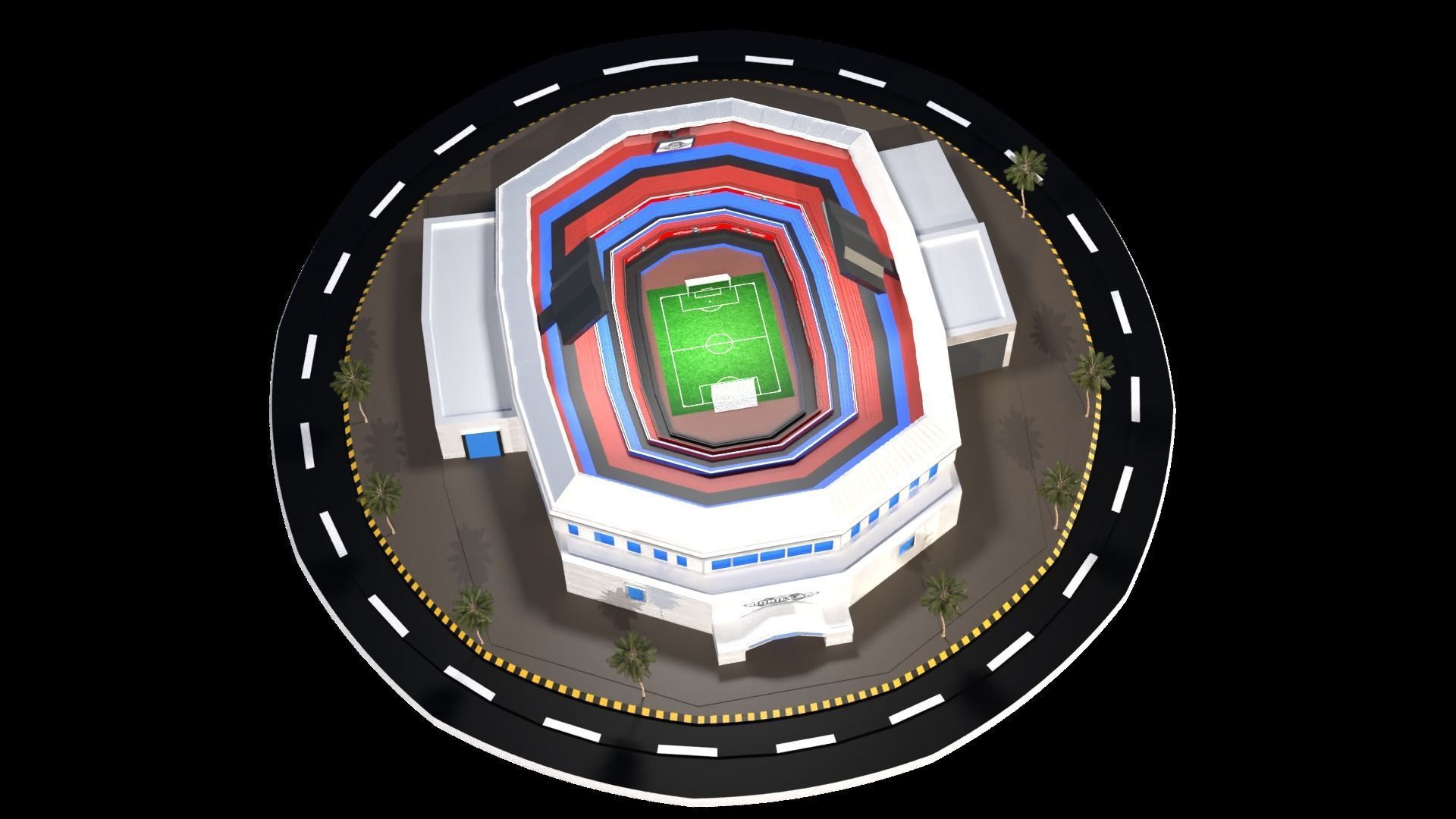 Soccer-Stadium 3D Model stadium free 3D model | CGTrader