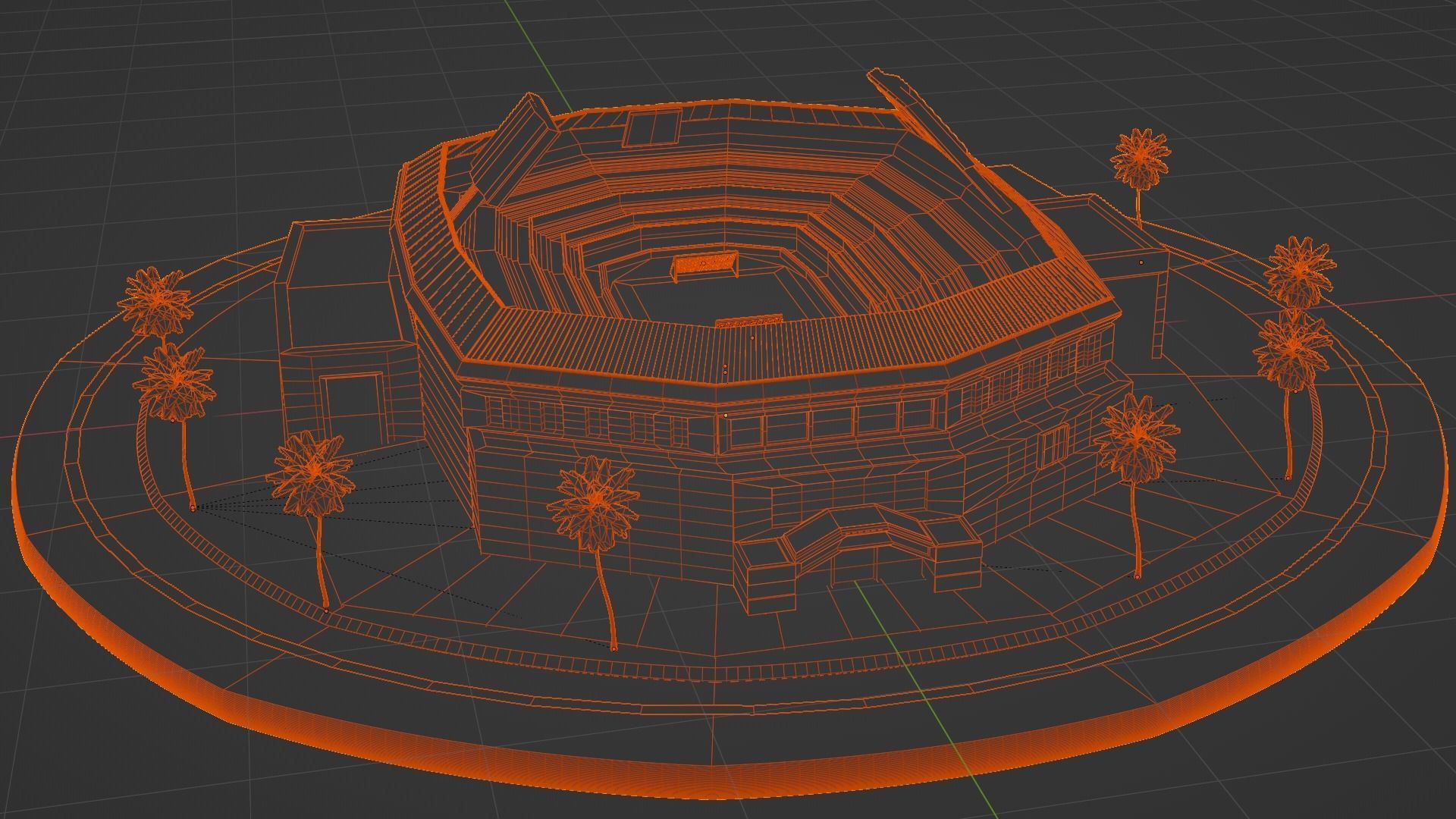 Soccer-Stadium 3D Model free 3D model | CGTrader