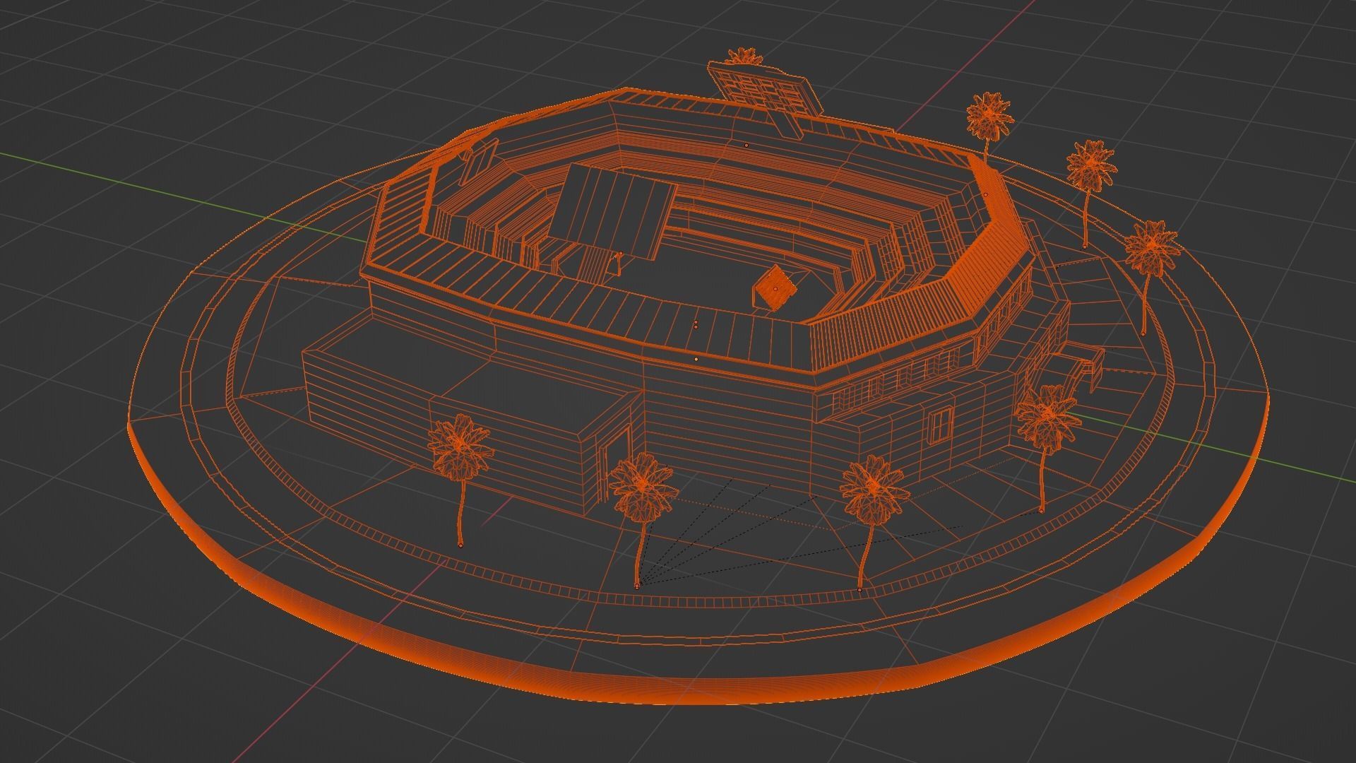 Soccer-Stadium 3D Model free 3D model | CGTrader
