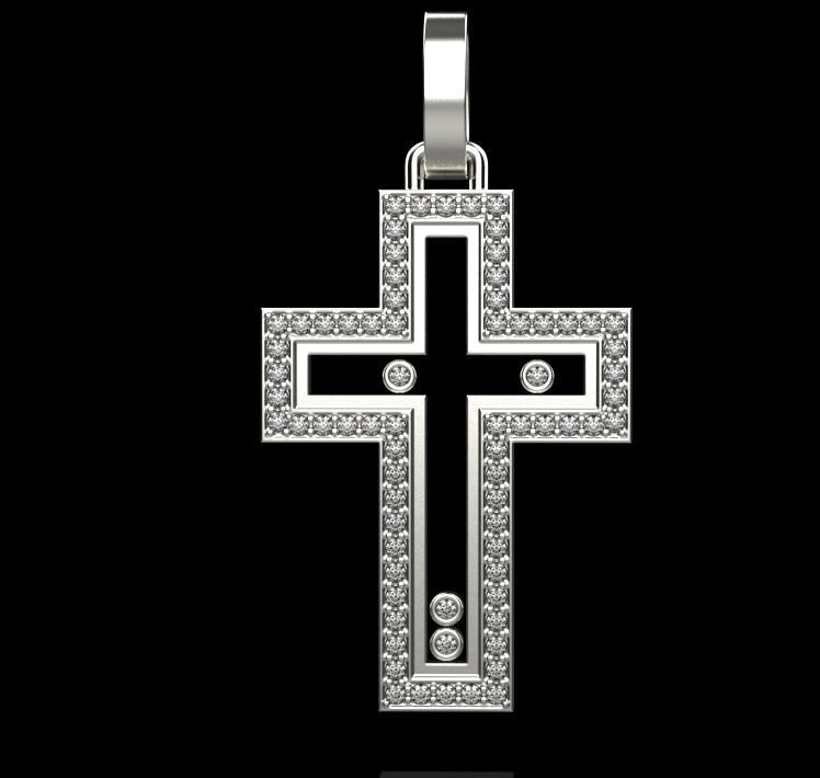 cross chopard 3D model 3D printable | CGTrader