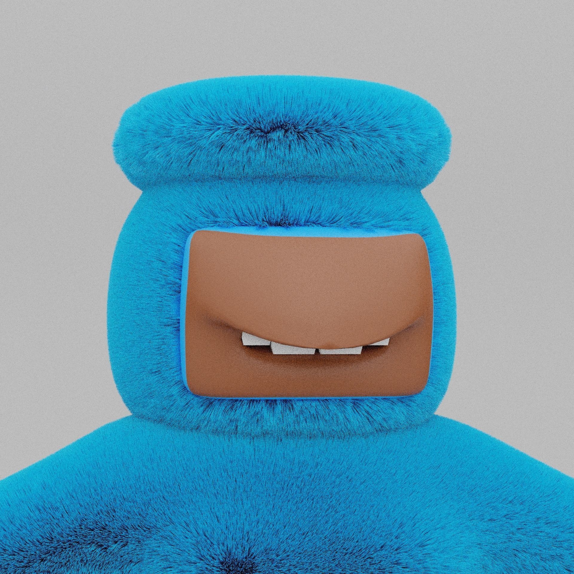 3D model Blind Monster VR / AR / low-poly | CGTrader