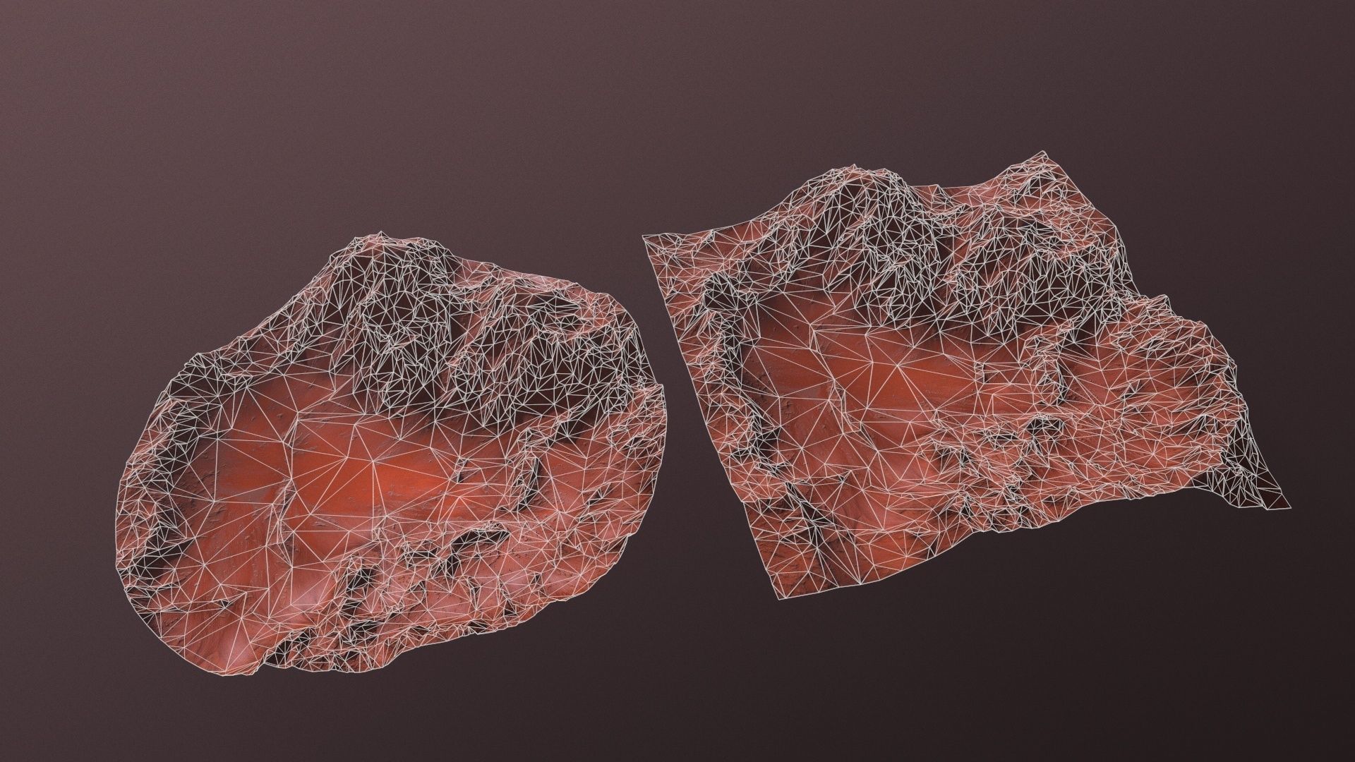 3D model Mars Landscapes Collection VR / AR / low-poly | CGTrader