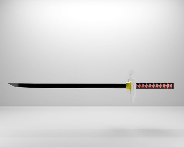 3D model Ichigo Sword VR / AR / low-poly | CGTrader