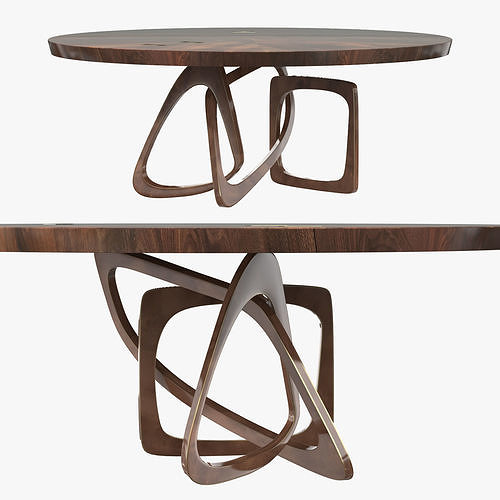 Hudson table 3D model | CGTrader