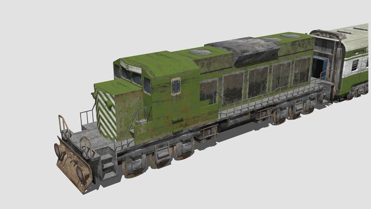3D model Pak Railway Trainz VR / AR / low-poly | CGTrader