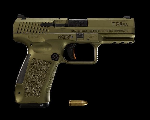 3D model Canik TP9DA VR / AR / low-poly | CGTrader