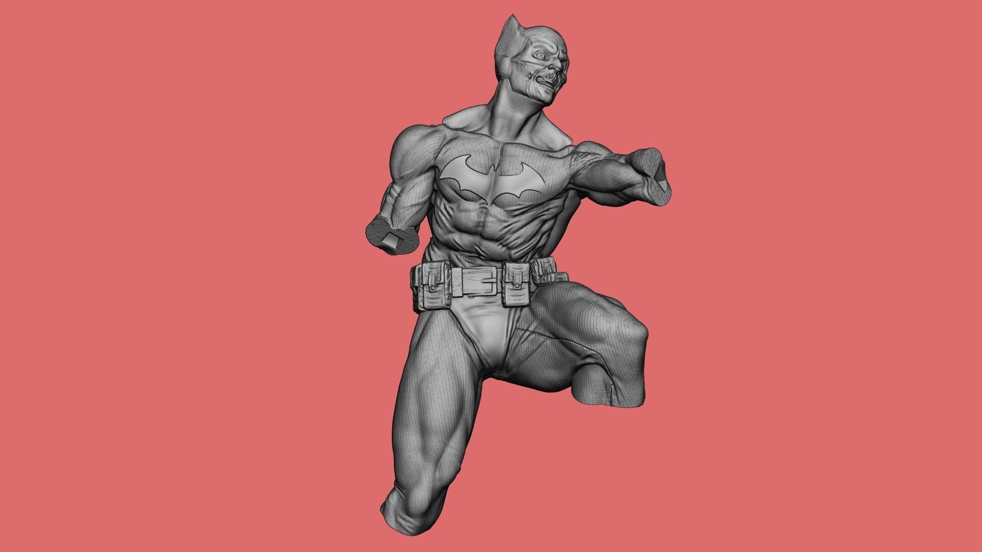 batman and robin zombie 3D model 3D printable | CGTrader