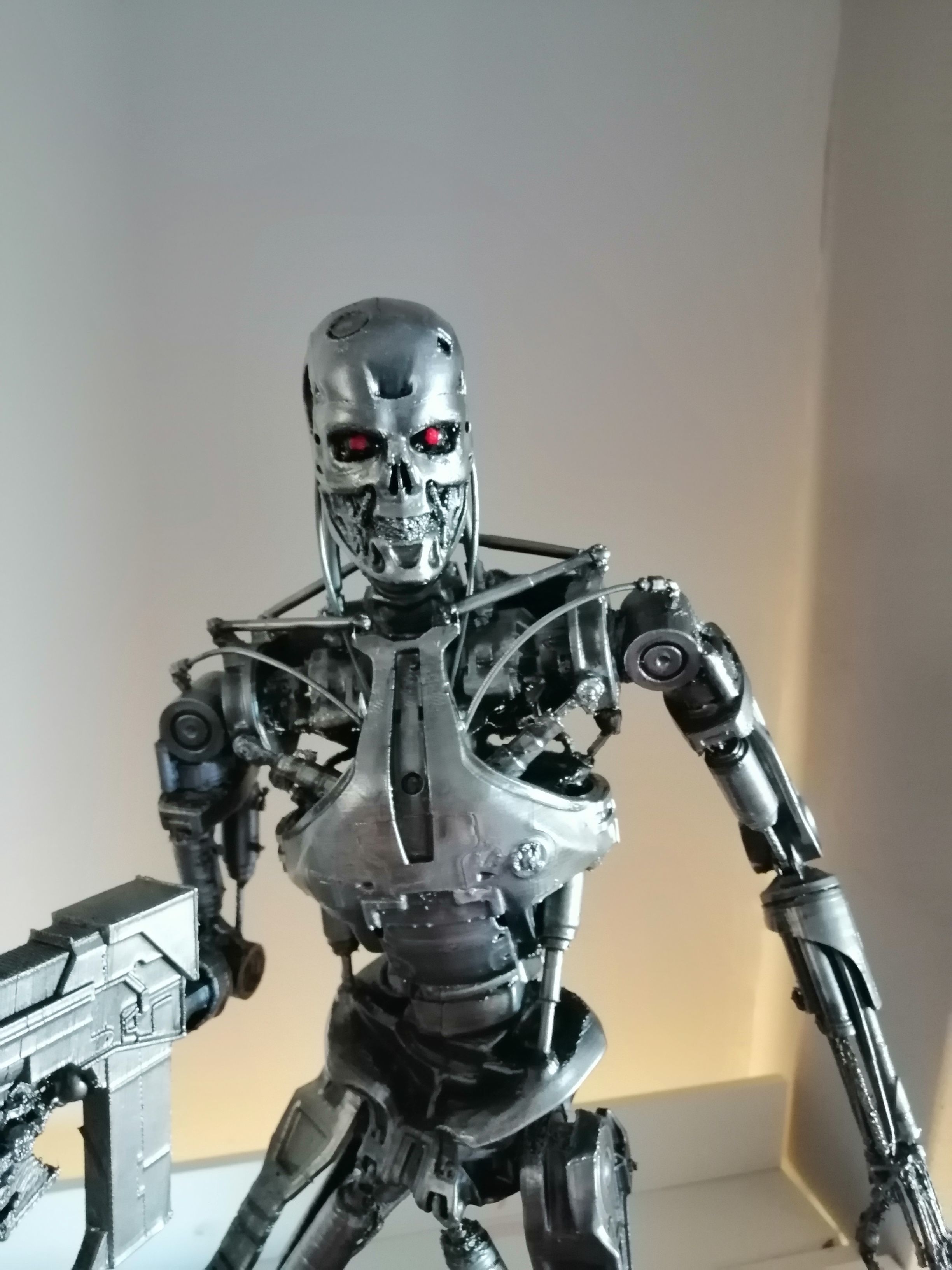Terminator T-800 Endoskeleton Rekvizit 3D model 3D printable | CGTrader