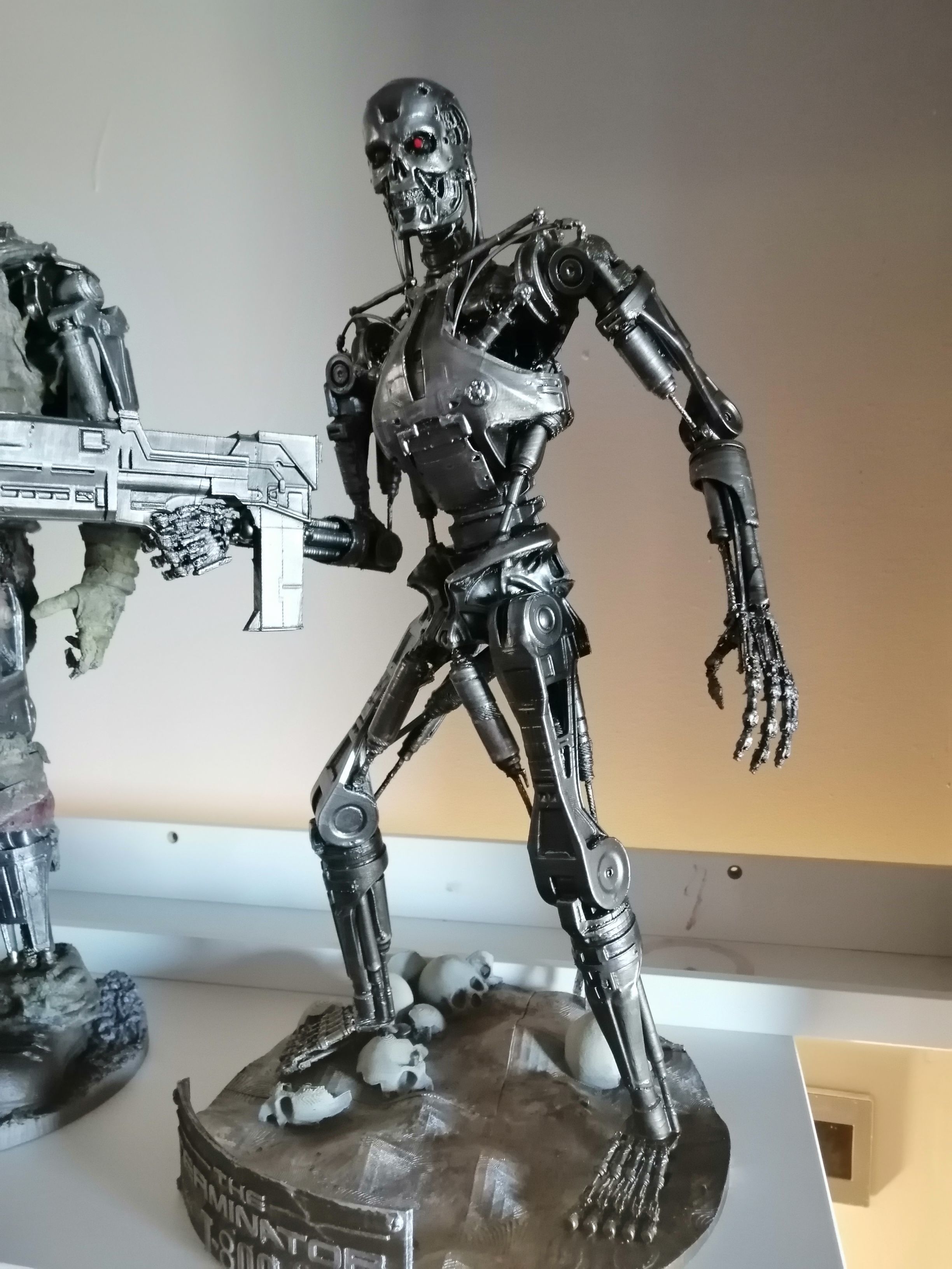 Terminator T-800 Endoskeleton Rekvizit 3D model 3D printable | CGTrader