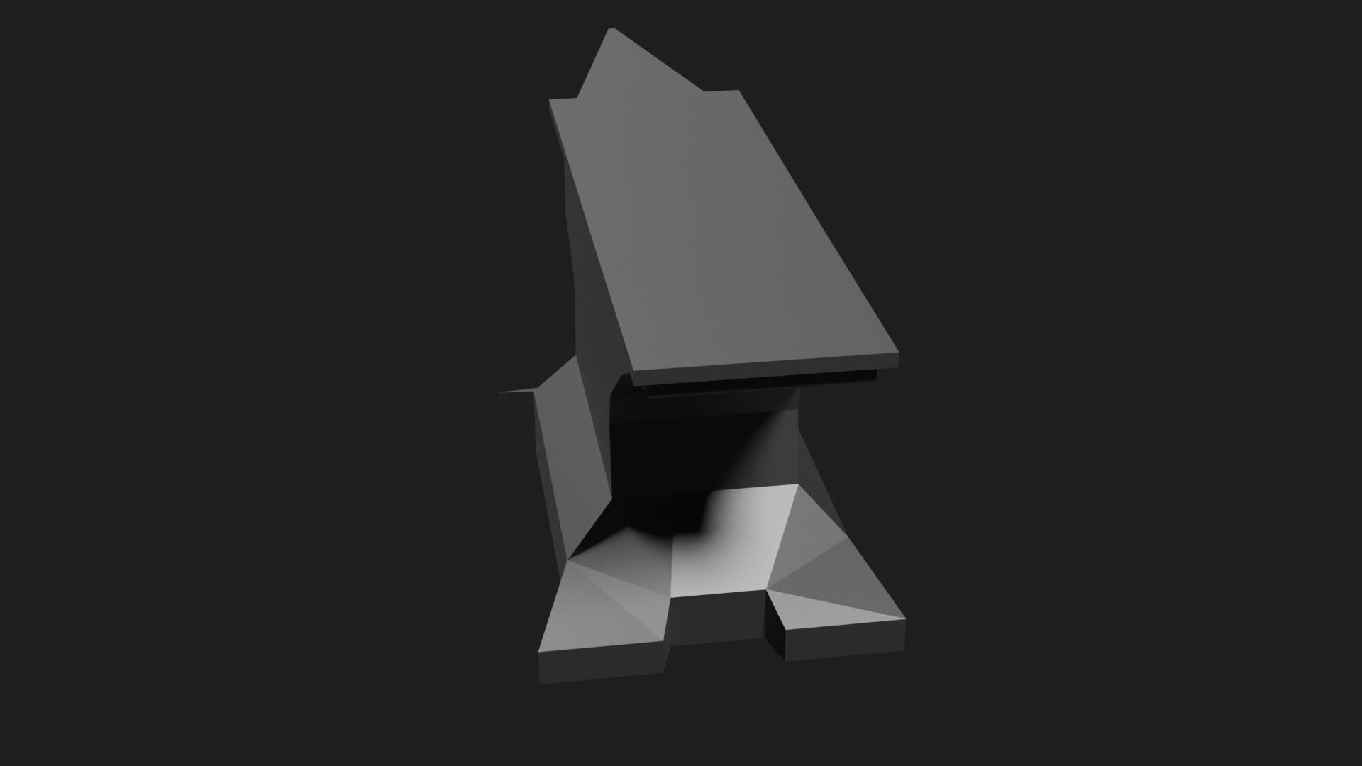 3D model Lowpoly Anvil VR / AR / low-poly | CGTrader