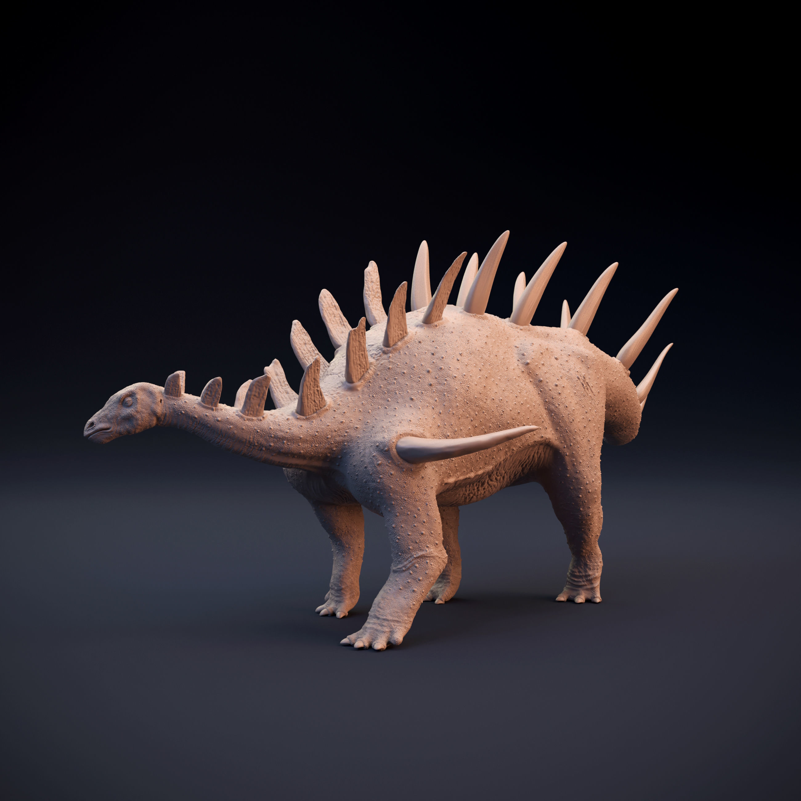 Kentrosaurus 3D model 3D printable | CGTrader