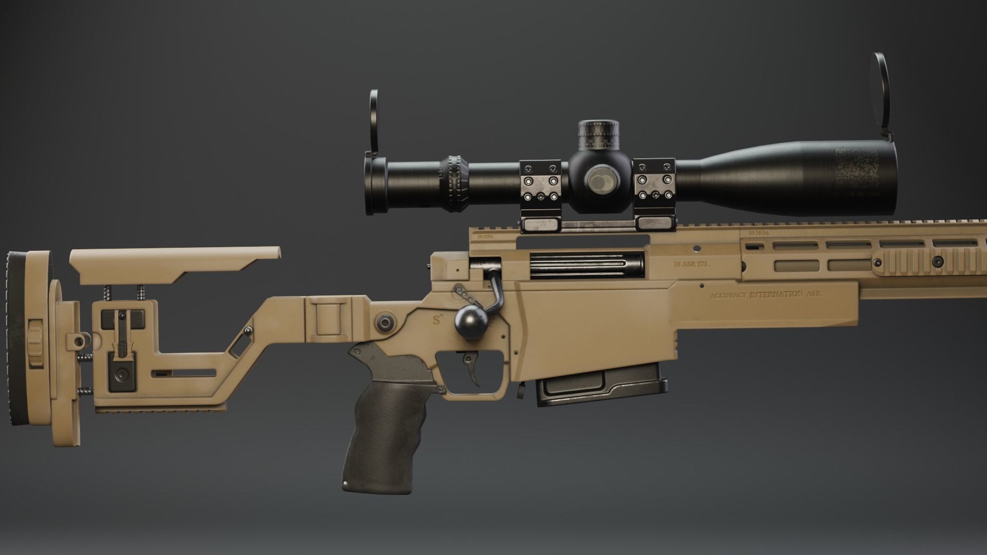 3D model ASR AX-MKIII VR / AR / low-poly | CGTrader