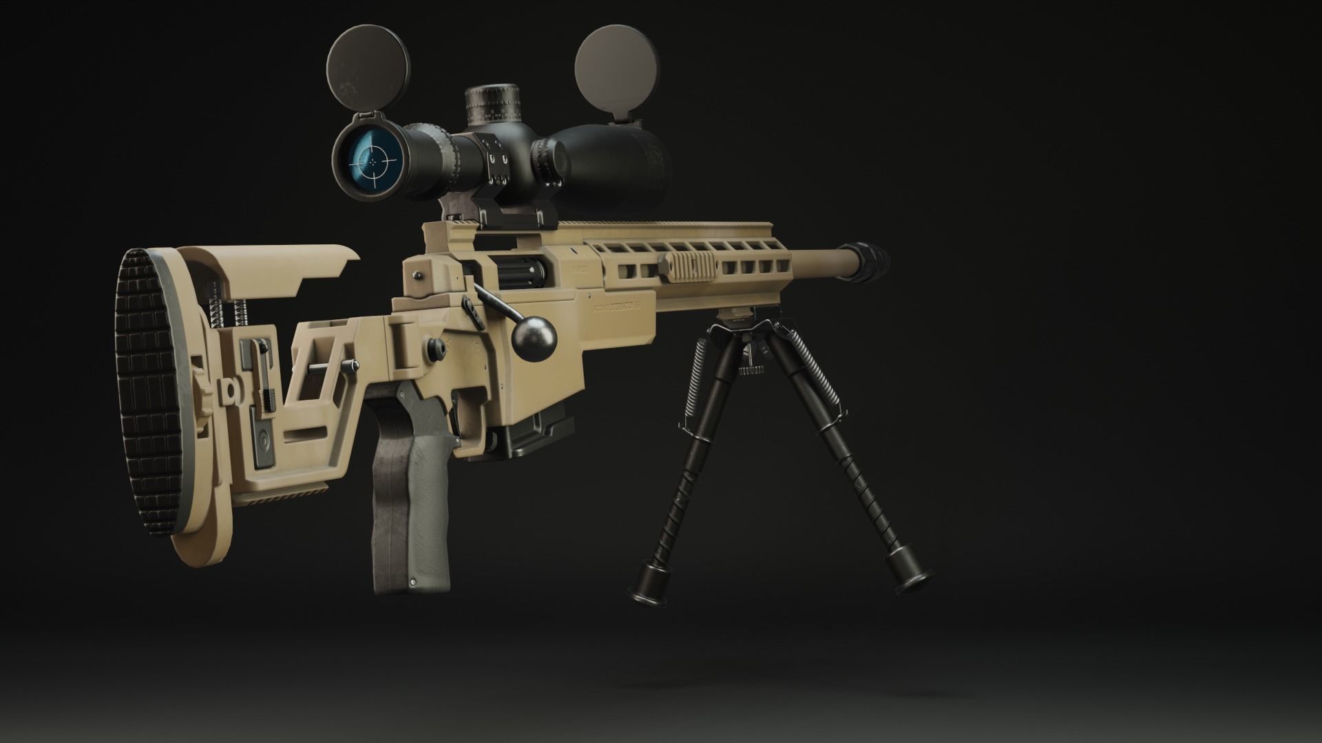 3D model ASR AX-MKIII VR / AR / low-poly | CGTrader