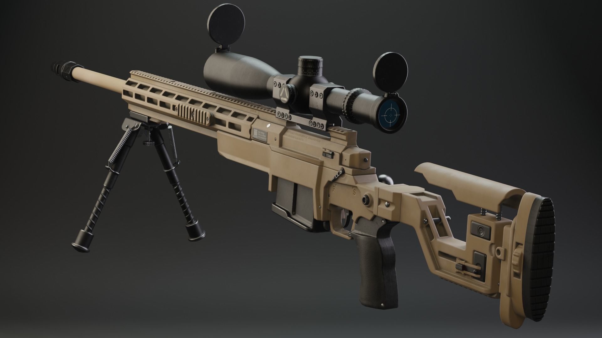 3D model ASR AX-MKIII VR / AR / low-poly | CGTrader