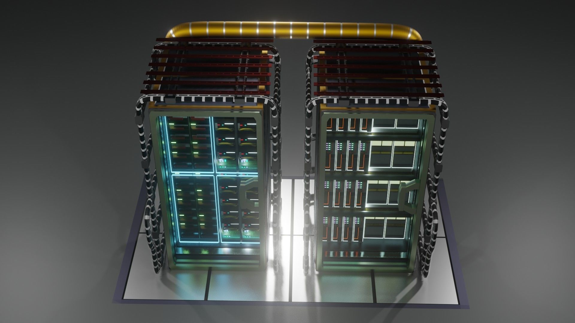 server 3D model | CGTrader