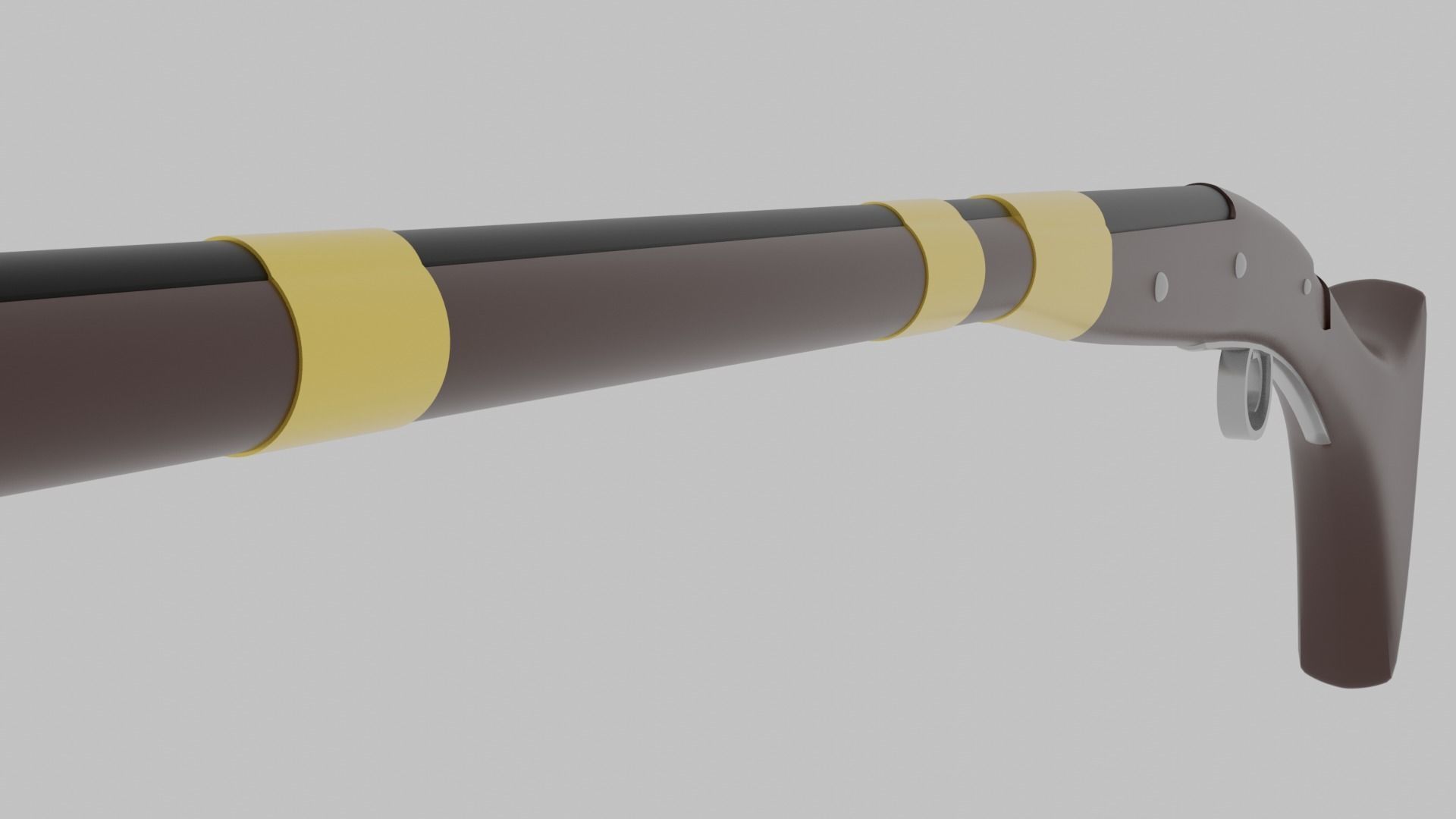 Tusken Cycler Rifle A 3D model | CGTrader