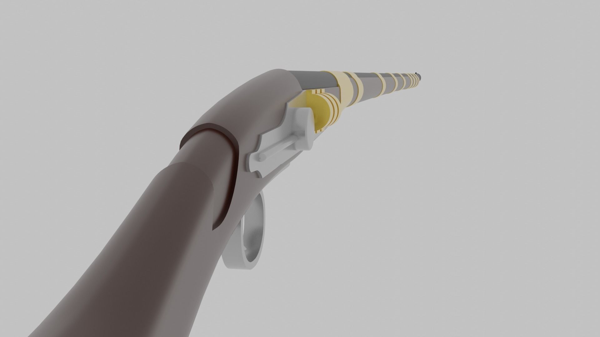 Tusken Cycler Rifle A 3D model | CGTrader